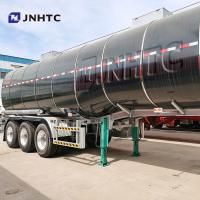China 3 Axles Crude Gasoline Water Oil Tank Semi Trailer 45000L 50000Liters for sale