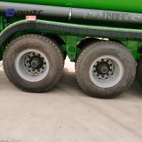 China Water Truck Heavy Duty Semi Trailers 60T Oil Fuel Tanker Trailer for sale