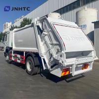 China Sinotruck 371HP Garbage Compactor Truck HOWO 4X2 Trash Truck for sale