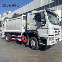 China Sinotruck 371HP Garbage Compactor Truck HOWO 4X2 Trash Truck for sale