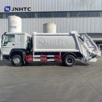 China Sinotruck 371HP Garbage Compactor Truck HOWO 4X2 Trash Truck for sale