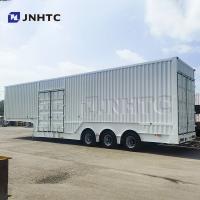China Cargo Semi Truck Trailer 3 Axles 12m 12.5m 40ton 50ton for sale