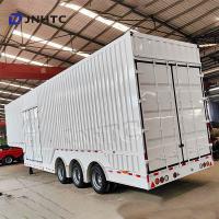 China Cargo Semi Truck Trailer 3 Axles 12m 12.5m 40ton 50ton for sale
