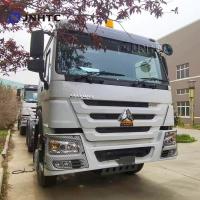 China Metal Bumper Sinotruk Howo Tractor Truck 6x4 400hp 430hp Optional for sale