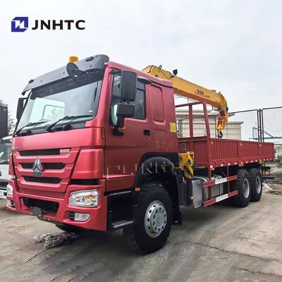 China Sinotruk HOWO 6x4 Straight Arm Crane Truck 10 Wheels 340hp 10 Ton for sale