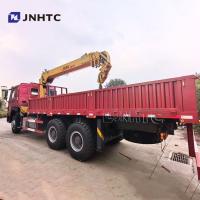 China Sinotruk HOWO 6x4 Straight Arm Crane Truck 10 Wheels 340hp 10 Ton for sale