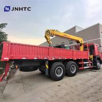 China Sinotruk HOWO 6x4 Straight Arm Crane Truck 10 Wheels 340hp 10 Ton for sale