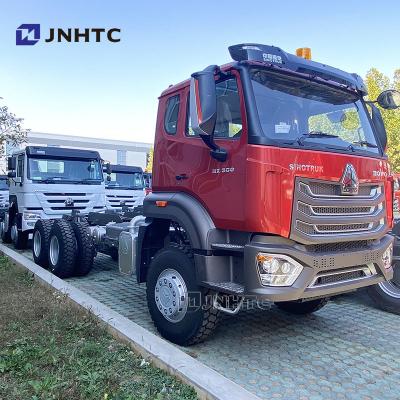 China Howo NX Heavy Duty Dump Truck Chassis 6x4 380hp 10 Wheels Tipper Truck Chassis for sale