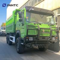 China HOWO 6x6 Full Wheels Drive Heavy Duty Dump Truck 22cbm Capacity for sale