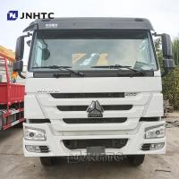 China All Rotation Howo Folding Arm Crane 6x4 400hp 10-20T Cargo With Crane for sale
