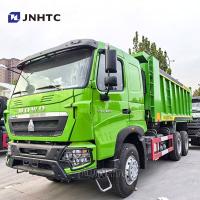 China Sinotruk Howo T7S Dump Truck 6x4 380HP 10 Wheeler 20 Cubic Tipper Trucks for sale