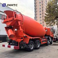 China Howo Concrete Cement Mixer Truck 8X4 380HP 12 Wheel Euro 2 4  High Quality for sale