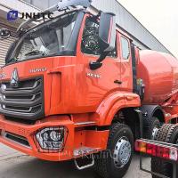 China Howo Concrete Cement Mixer Truck 8X4 380HP 12 Wheel Euro 2 4  High Quality for sale