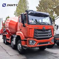 China Howo Concrete Cement Mixer Truck 8X4 380HP 12 Wheel Euro 2 4  High Quality for sale