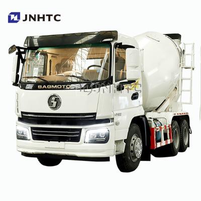 China New Shacman E6 Concrete Mixer Truck White Color 6x4 10Wheels 6cbms for sale