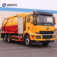 China Shacman E3 Suction Tanker Trucks 6x4 340HP 400HP Sewage Fecal Good Price for sale