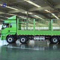 China New Shacman Fence Cargo Truck E3 8X4 380HP 400HP Euro 2  Cargo Truck For Sale for sale