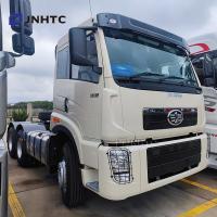 China Faw J5P Tractor Truck Euro 2 380hp 10 Wheels 6x4  With Double Bunkers Good Price for sale