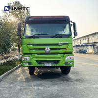 China HOWO 6x4 Garbage Truck Compactor Euro 2 Waste Disposal Garbage Rear Loader Truck Green Diesel  Model New for sale
