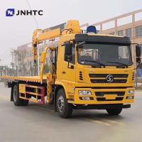 China Shacman X6 Folding Arm Crane Truck 4x2 160-250HP 10 Ton  Hot Selling for sale
