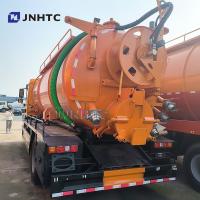 China New Vacuum Truck Sewage Suction Tanker Trucks  Shancman L3000 4X2 245HP Top Quality for sale