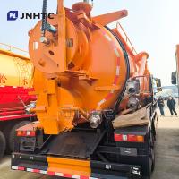China New Vacuum Truck Sewage Suction Tanker Trucks  Shancman L3000 4X2 245HP Top Quality for sale
