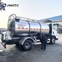 China Factory Price 5 Cbms Water Tanker Truck For Fresh Milk Transport for sale