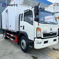 China New Lihgt Refrigerated Truck Sinotruck 4X2 5 Tons  For Food Cooling Delivery  Low Price for sale