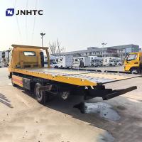 China Howo 4*2 3-5 Tons Flatbed Light Duty Wrecker Tow Truck With Cheap Price For Sale for sale