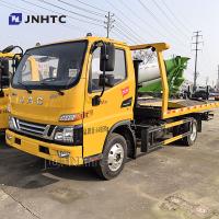 China Howo 4*2 3-5 Tons Flatbed Light Duty Wrecker Tow Truck With Cheap Price For Sale for sale