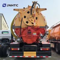 China Howo TX Sewage Suction Vehicle Sewage Pump Trucks New 16m3 6X4 10 Wheels 350HP for sale