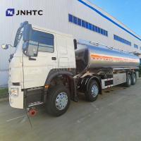 China Sinotruk HOWO Fuel Tank Truck 8X4 400HP 28000L 35000L 30000lL High Quality for sale