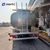 China FAW Fuel Tank Truck Oil Tanker 4X2 5M3  6 Wheel Weatherproof With Steel Framed Structure for sale