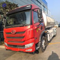 China FAW Fuel Tank Truck Oil Tanker 4X2 5M3  6 Wheel Weatherproof With Steel Framed Structure for sale