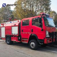 China NEW Howo Fire Fighting Truck 5000L Water Foam Tanker 4X4 Fire Fighting Truck Good Price for sale