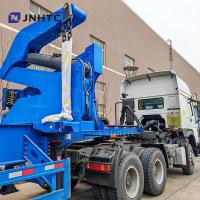 China New China Official Truck Container Side Lifter Lowbed Semi-Trailer With Crane High Quality for sale