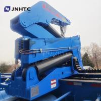 China New China Official Truck Container Side Lifter Lowbed Semi-Trailer With Crane High Quality for sale