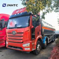 China NEW FAW J6L 350HP 8X4 28000L 35000L 30000lL Fuel Tank Truck High Quality for sale