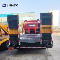 China HOWO Wrecker Truck 4x2 5ton Excavator Loader Loading Tow Wrecker Flatbed Cargo Truck for sale