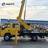 China Best Condition Light 14m Telescopic Boom Aerial Ladder Aerial Working Vehicle for sale