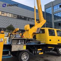China Best Condition Light 14m Telescopic Boom Aerial Ladder Aerial Working Vehicle for sale
