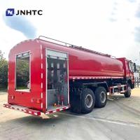China New HOWO Chassis Foam Fire Fighting Vehicle  Euro2 Diesel 20000 Liters 6X4 Fire Engine Truck for sale
