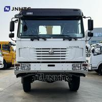 China SINOTRUK HOWO Diesel Cargo Truck 4x4 6 Wheeler Chassis With Crane Low Price for sale