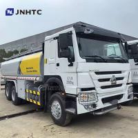 China Sinotruk Howo Oil Tank Truck 6x4 340hp Capacity 12 Wheels  Fuel Tank Truck For Sale for sale