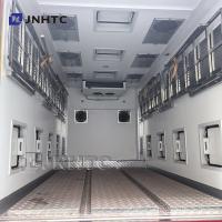 China Howo Light Fence Type Livestock And Poultry Transport Cargo Truck Live Chicken Delivery Truck for sale