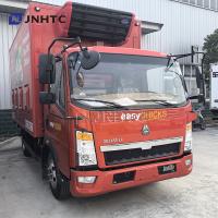 China Howo Light Fence Type Livestock And Poultry Transport Cargo Truck Live Chicken Delivery Truck for sale
