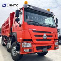 China Sinotruk Howo Dump Truck 400HP 12 Wheeler 20 Cubic Tipper Trucks For Construction Work for sale