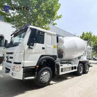 China Hot HOWO Concrete Mixing Truck 6x4 10 Wheels 400HP Concrete Mixer Truck Best Price for sale
