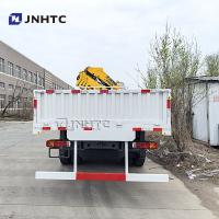 China Sinotruk HOWO 6x4 400HP Cargo Truck With 10ton Boom Crane Truck China Factory for sale