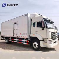 China New HOWO NX 6X4 Meat Cargo Transportation Refrigerator Box Truck Price for sale
